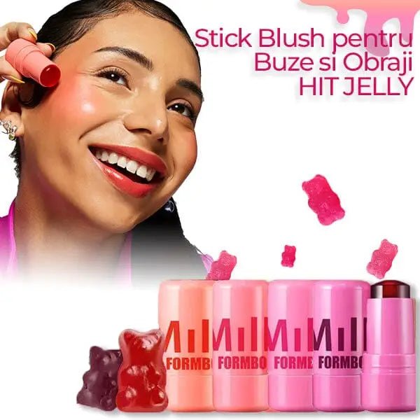 Stick Blush pentru Buze si Obraji HIT JELLY - Pandera